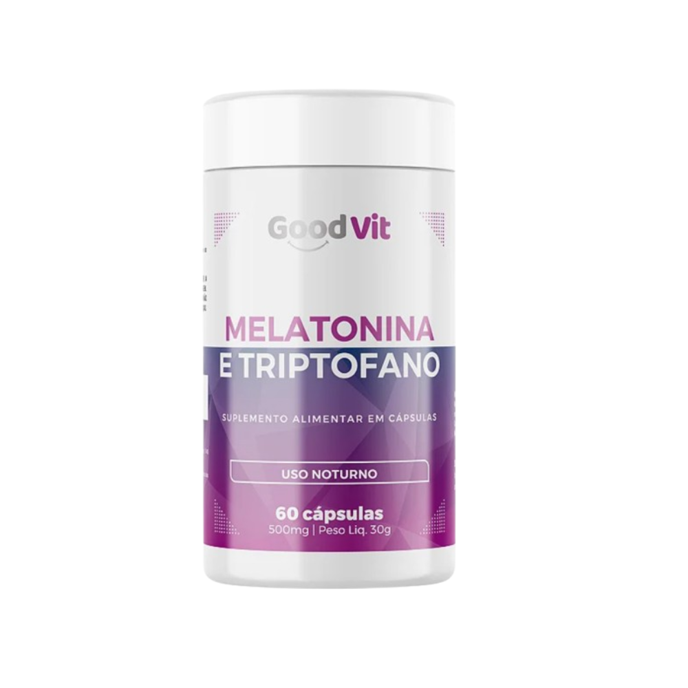 Melatonina + Triptofano 60 Cápsulas