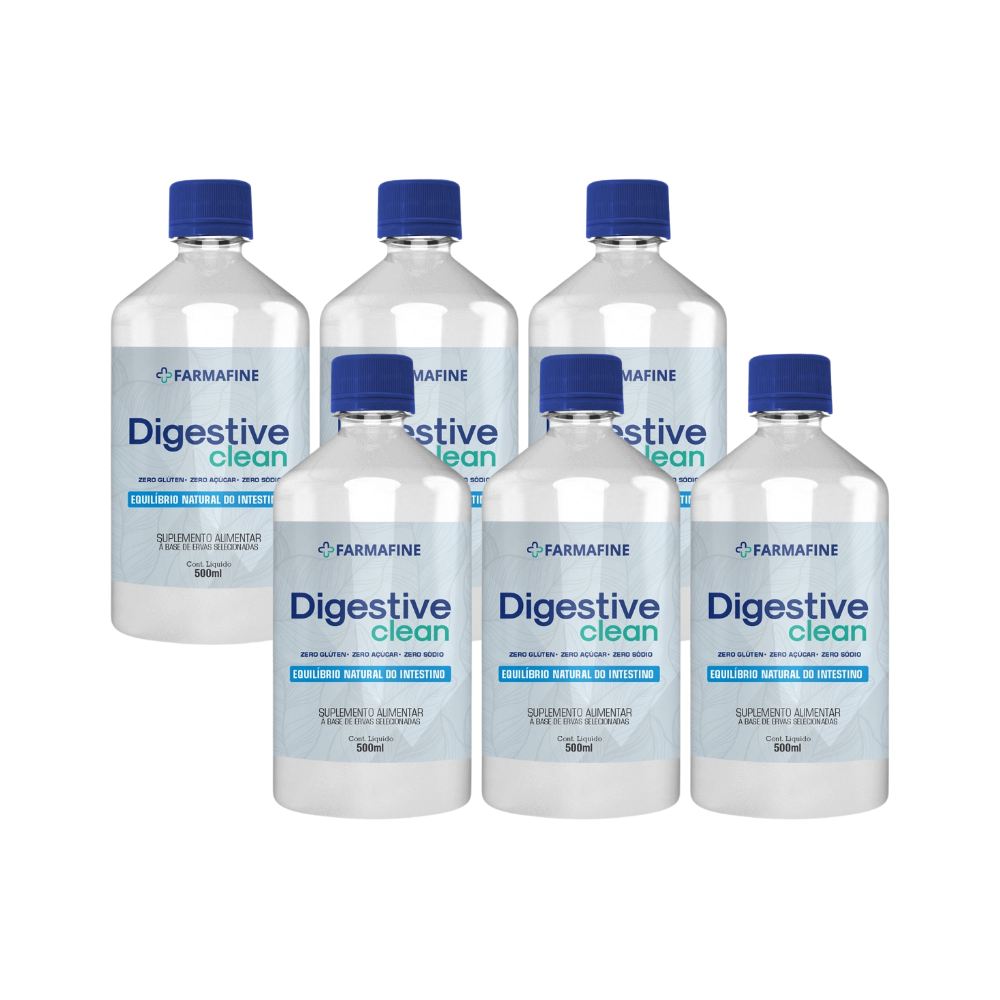 Kit 6 Digestive Clean Farmafine