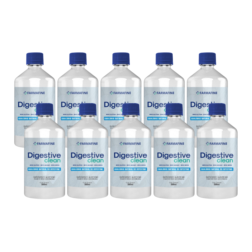 Kit 10 Digestive Clean Farmafine – farmafine.com.br