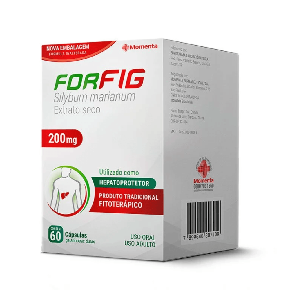 Forfig 200mg Eurofarma 60 Cápsulas – farmafine.com.br