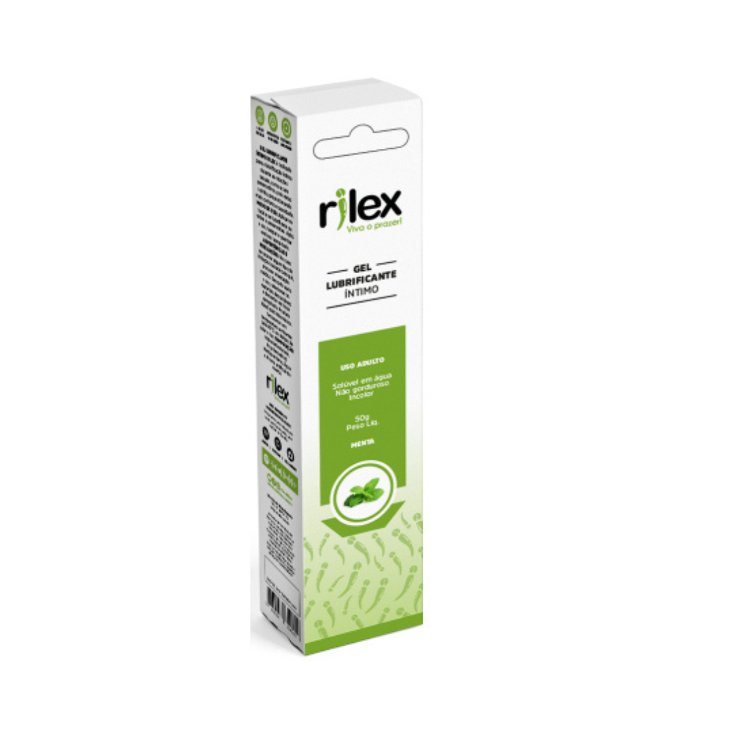 Gel Lubrificante Intimo Rilex Menta 50g – farmafine.com.br
