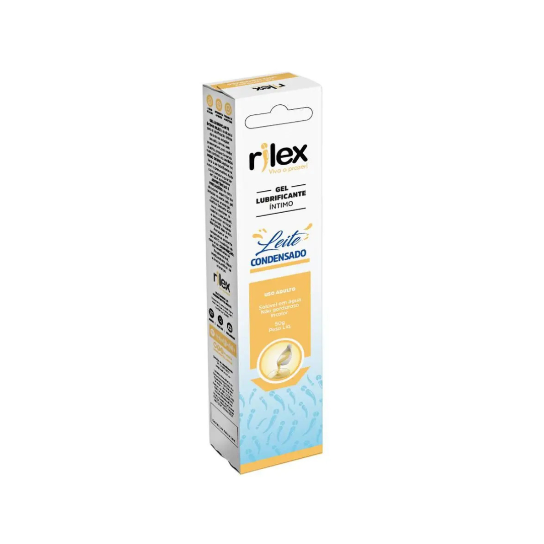 Gel Lubrificante Intimo Rilex Leite Condensado 50g – farmafine.com.br